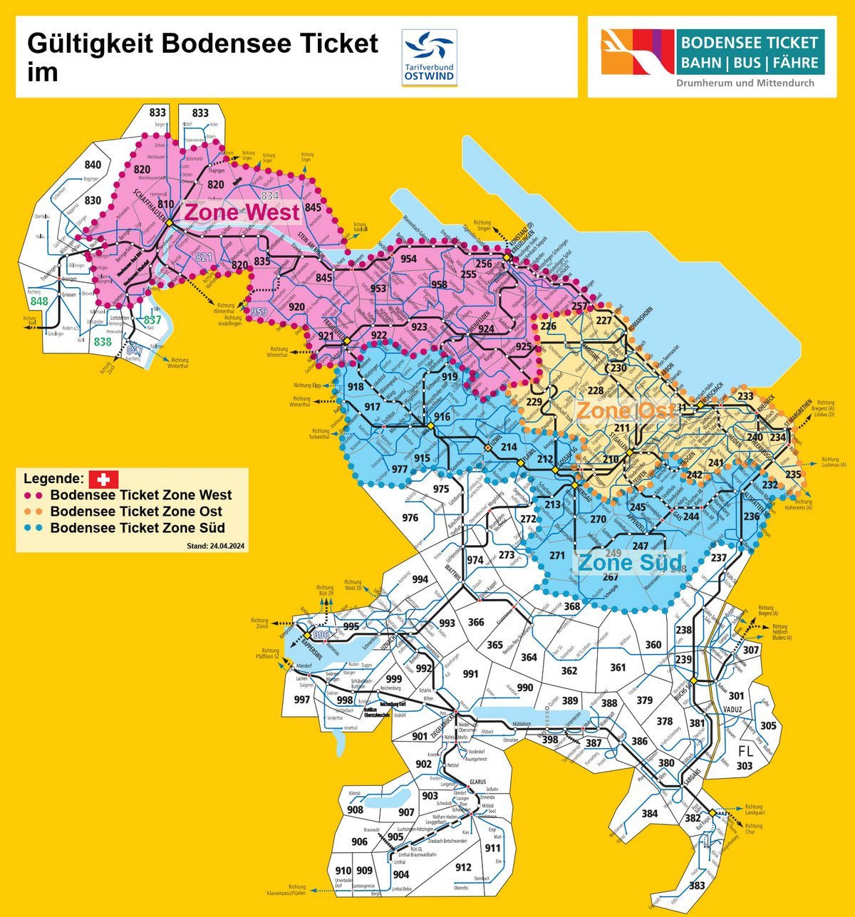 Bodensee Ticket: Über alle Grenzen hinweg
